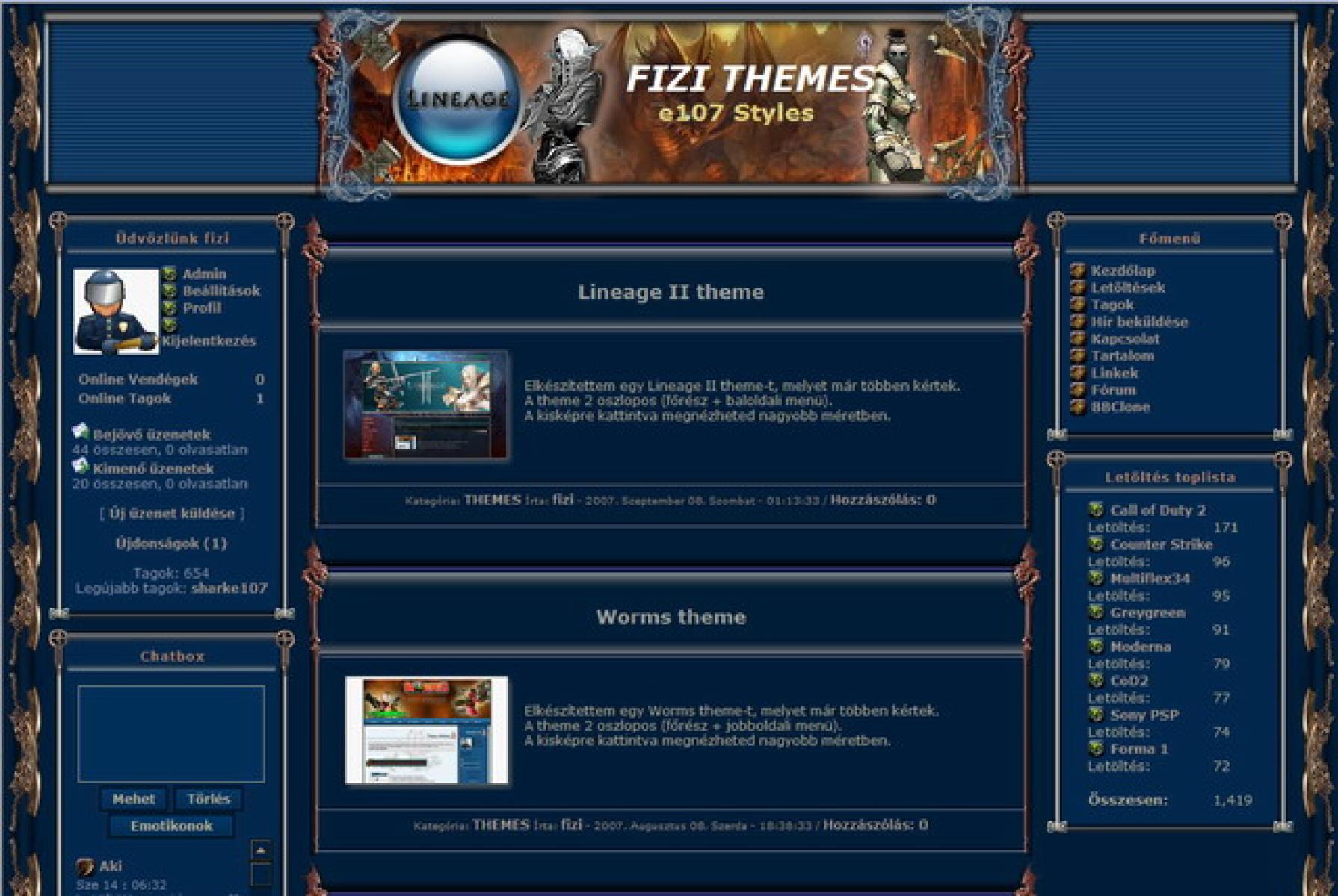 Lineage v2.0 theme | FIZI Themes